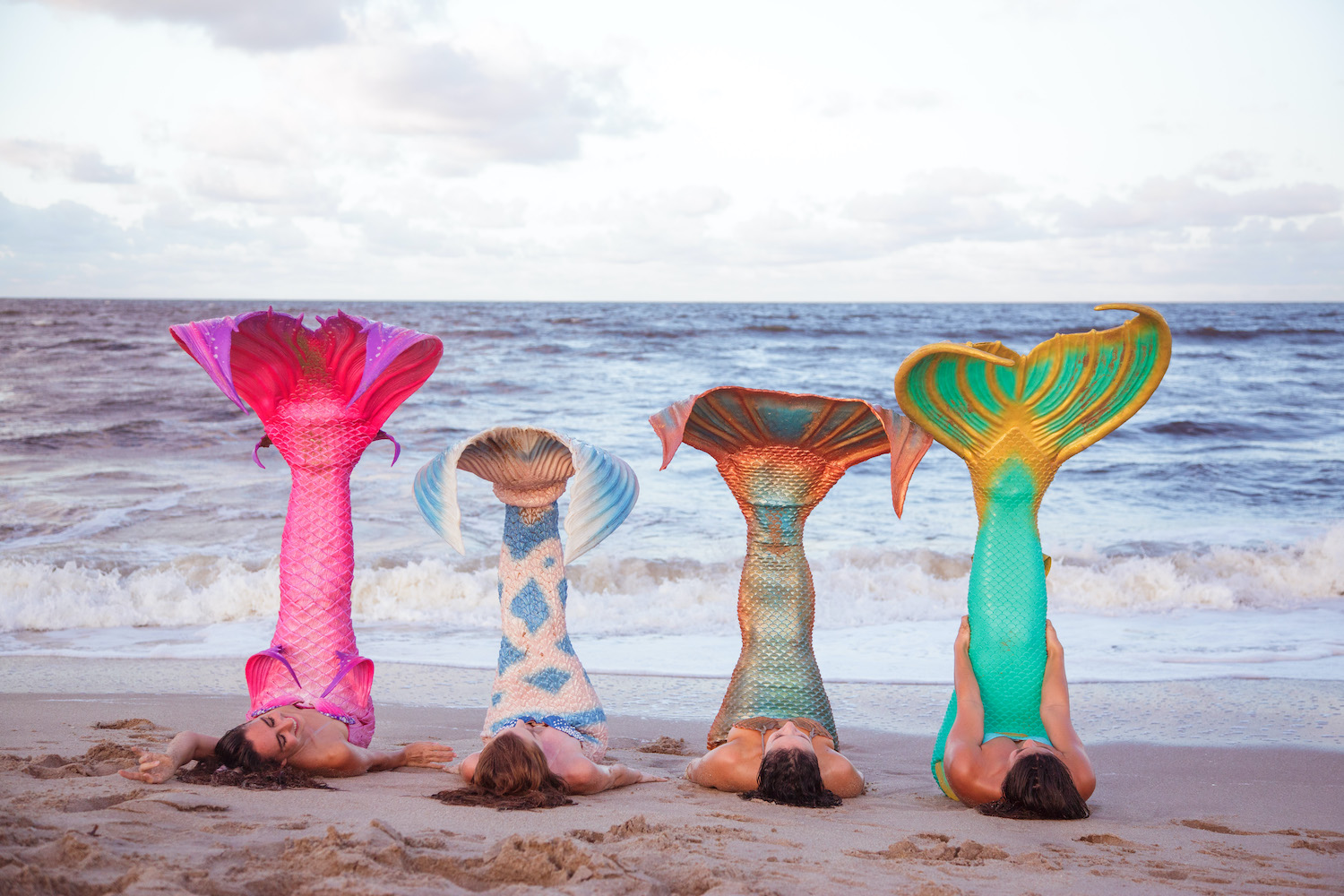 Lay Back, Flukes Up - Mermaid Modeling Pose #7 - Mermaid Jules