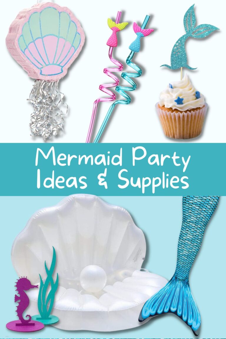 Best Mermaid Party Ideas using Amazon Decorations & Supplies