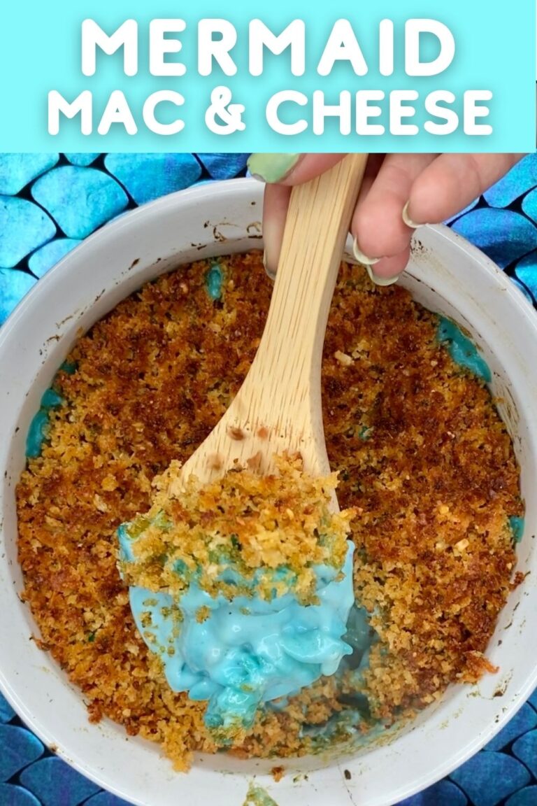 Mermaid Mac and Cheese Recipe | Best Mermaid Party Food Ideas