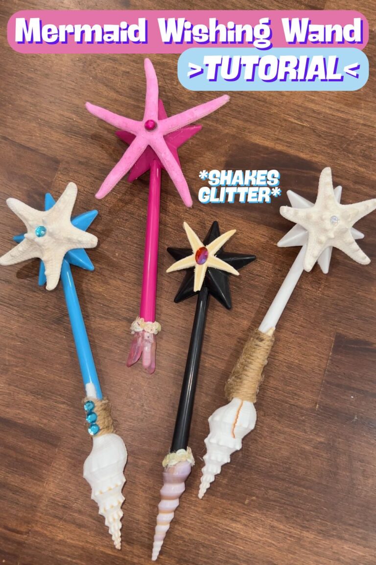 EASY Starfish Wishing Wand DIY
